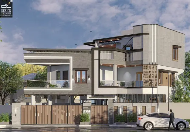 Modern House Design: Trends, Elevations, and Real Examples