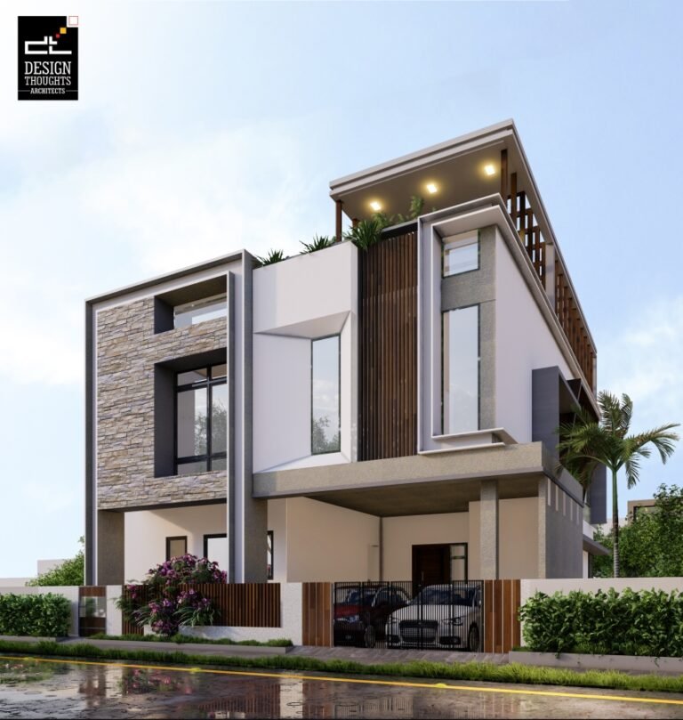 Modern Family Home - Design Thoughts Architects Bangalore