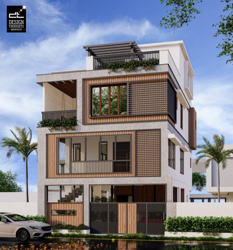 30 by 40 Contemporary Home Plan - Design Thoughts Architects