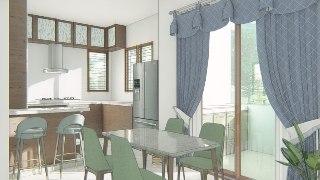 30 by 40 Contemporary Home Plan - Design Thoughts Architects