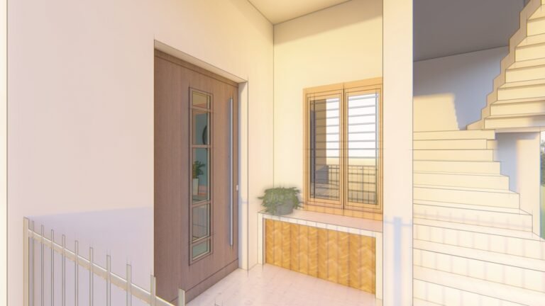 Modern Classical Duplex Villa Design - Design Thoughts Architects