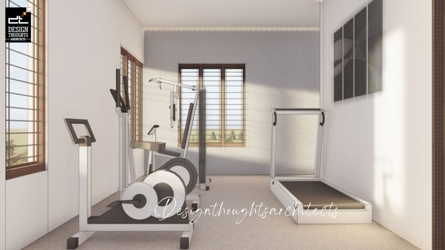 Serenity in Simplicity: A Modern House Design.
