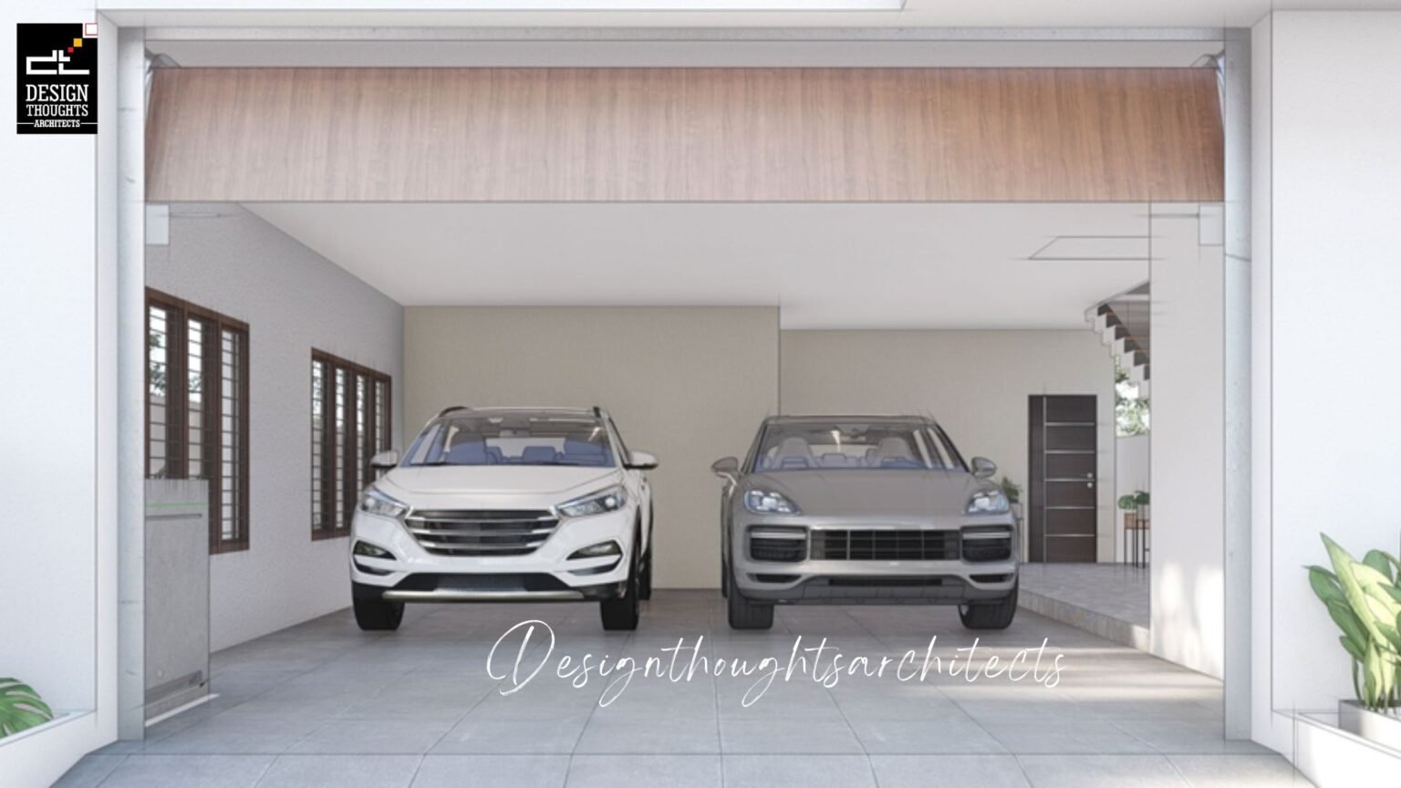 Serenity in Simplicity: A Modern House Design.