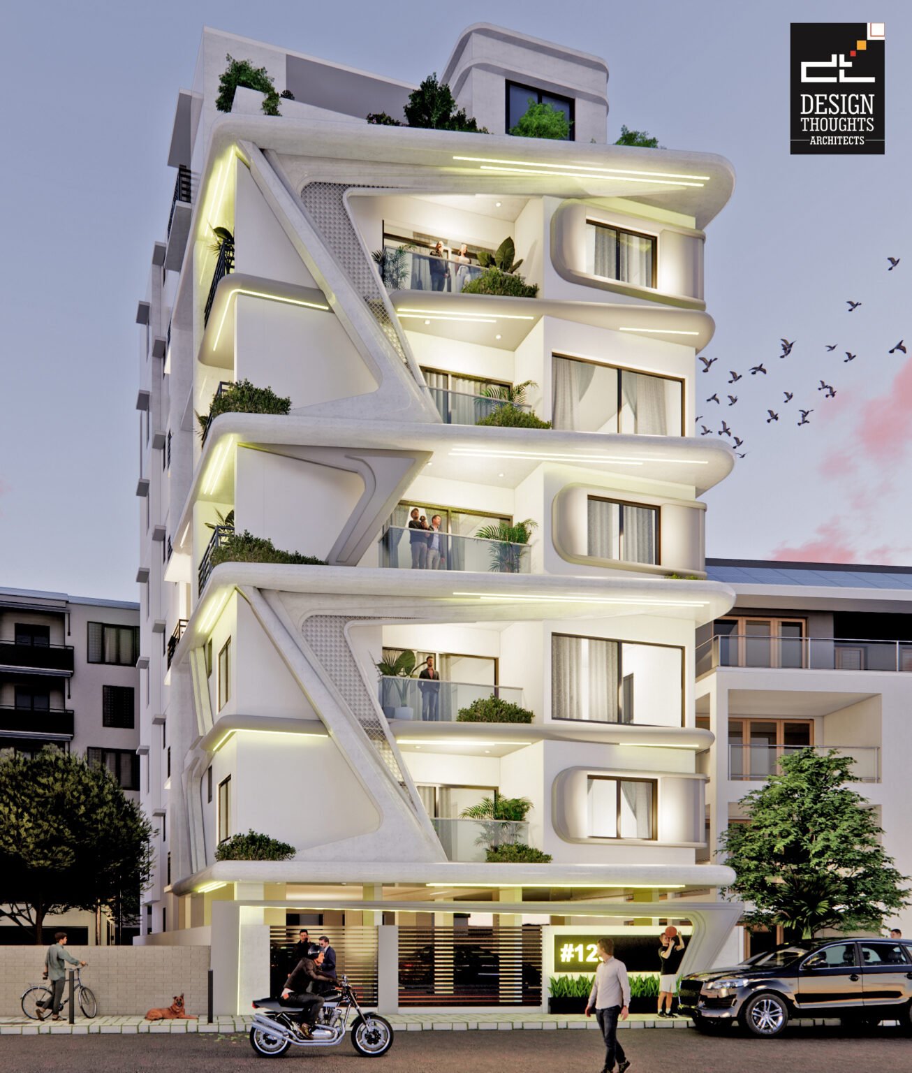 A Futuristic Contemporary House Design - Design Thoughts